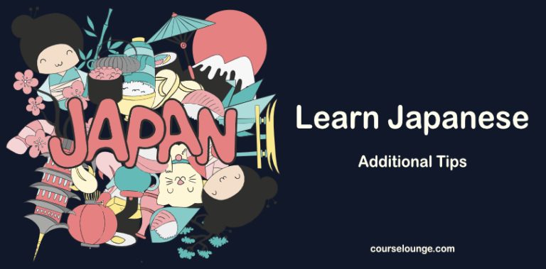 How To Learn Japanese Fast - 15 Tips | Courselounge