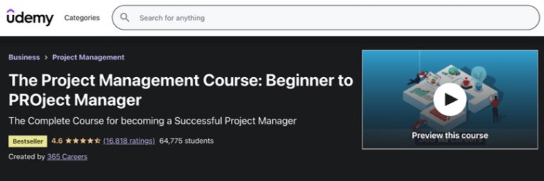 18 Best Project Management Courses Online | Courselounge
